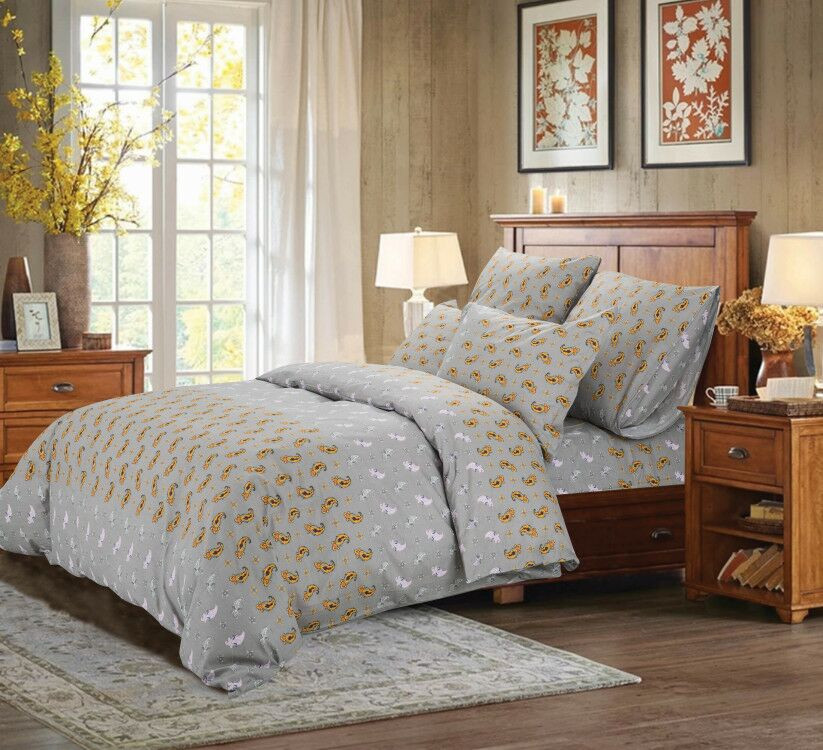 Комплект постельного белья (семейный, поплин, 2 наволочки 70×70 ...