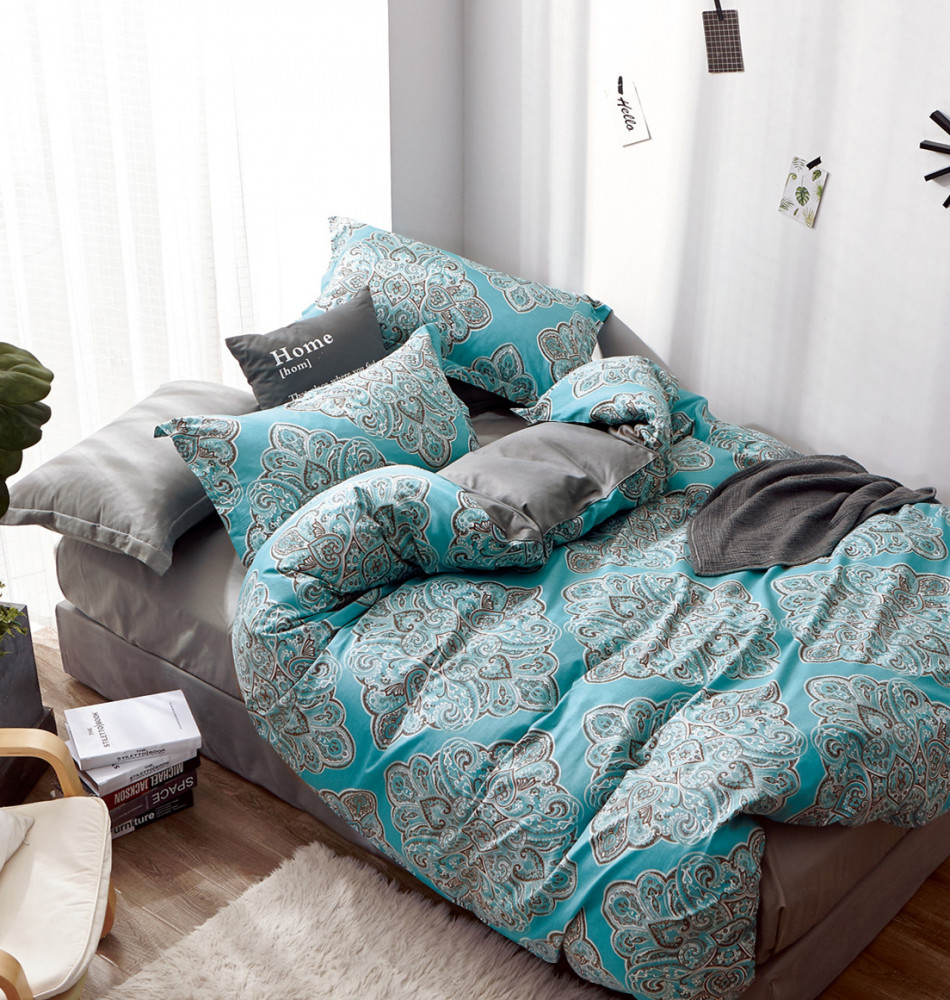 Комплект постельного белья (2-спальный, twill-сатин, 2 наволочки 50×70 ...