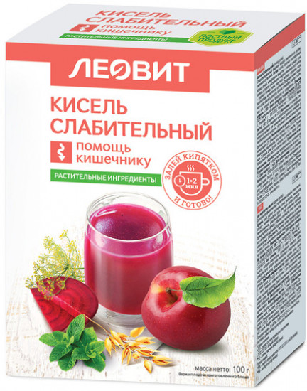 Кисель «Слабительный» — Леовит нутрио